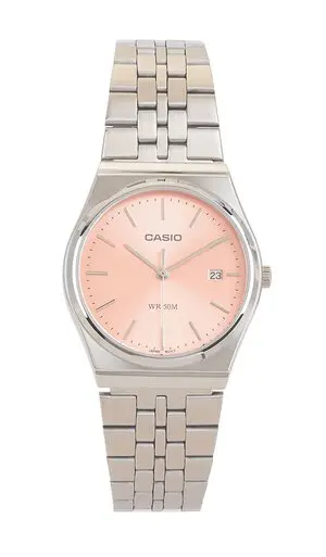 Casio Metallic Finish Watch Pink