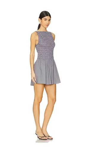 Faithfull The Brand Noa Mini Dress - Black Gingham