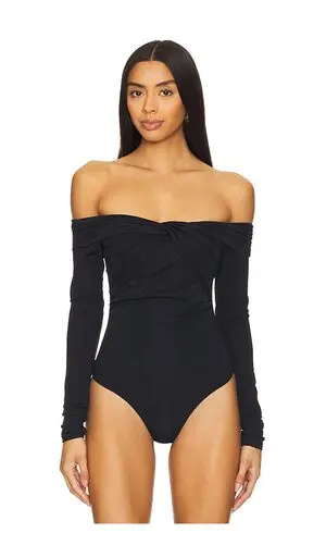 Superdown Jillian Bodysuit - Black