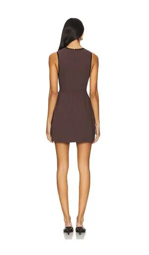 WeWoreWhat Piped Peplum Mini Dress