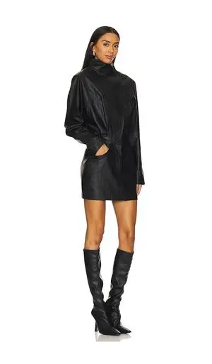 Ronny Kobo Maddix Dress In Jet Black - 72% Off | Editorialist