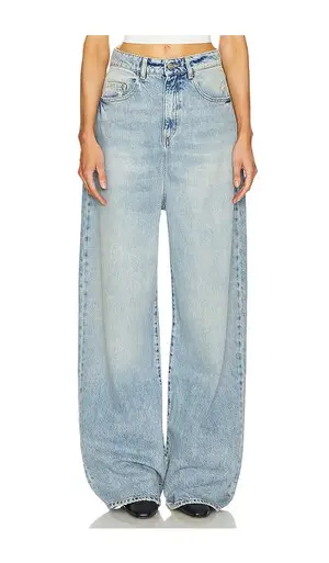 ICON DENIM LA Coco Wide Leg Jeans - Denim Light