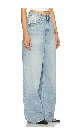 ICON DENIM LA Coco Wide Leg Jeans - Denim Light