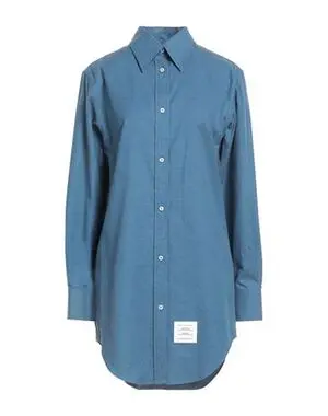 Thom Browne Mini Light Cotton Shirt Dress