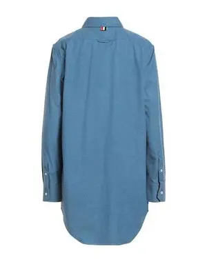 Thom Browne Mini Light Cotton Shirt Dress
