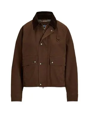 Ralph Lauren Cropped Utility Jacket Jacket Size Cotton