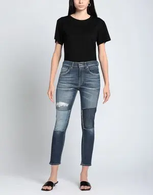 DONDUP Skinny Jeans In Organic Cotton And Recycled Elastane