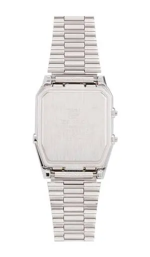 Casio Aq800 Series Stainless Steel Watch - Metallic Silver