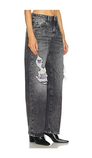 ICON DENIM LOS ANGELES Bea Daddy Wide Leg Jeans