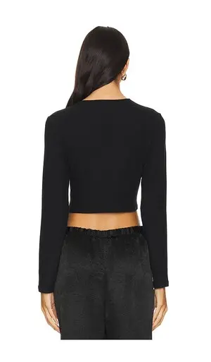 LESET Lauren Crop Cardigan