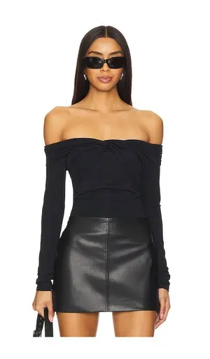 Superdown Jillian Bodysuit - Black