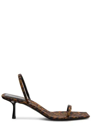Saint Laurent Jaspe 55 -print Faille Sandals