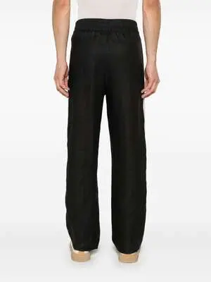 Palm Angels Logo-embroidered Track Pants - Black