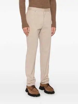 Zegna Twill-weave Trousers - Neutrals