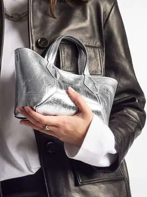 JIMMY CHOO Xs Diamond Tote Bag