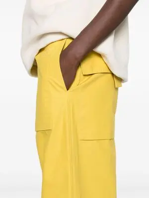 JIL SANDER Belted Straight-leg Trousers