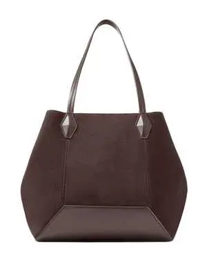 JIMMY CHOO Diamond Tote Bag - Brown