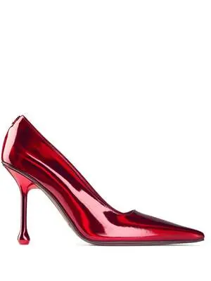 JIMMY CHOO 95mm Ixia Pumps - Red