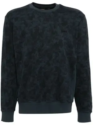BOSS Tie-dye Effect Sweatshirt