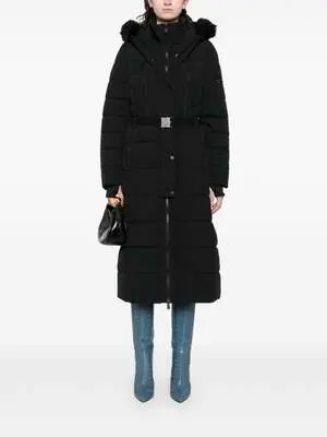Michael Kors Belted Maxi Scuba Coat