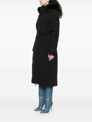 Michael Kors Belted Maxi Scuba Coat
