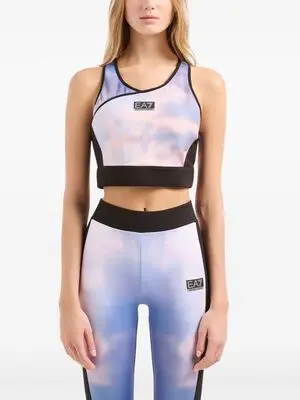 Emporio Armani Logo-print Compression Top