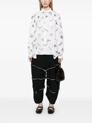 BLACK COMME DES GARÇONS Detachable Panel Trousers