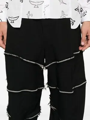 BLACK COMME DES GARÇONS Detachable Panel Trousers
