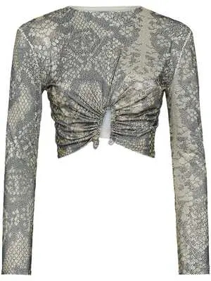 Philipp Plein Glass Crystal Embellishment T-shirt