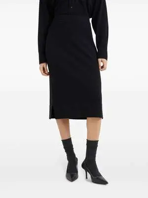 Brunello Cucinelli Cashmere Midi Skirt