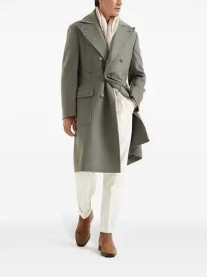 Brunello Cucinelli Cashmere Diagonal Scarf - Neutrals