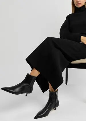 AeydĒ Sofie Leather Ankle Boots