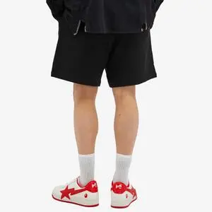 A BATHING APE One Point Sweat Short - Black