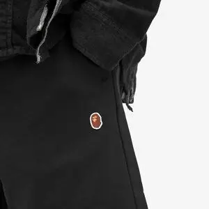 A BATHING APE One Point Sweat Short - Black