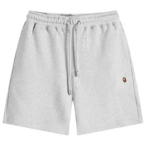 A BATHING APE One Point Sweat Short - Grey
