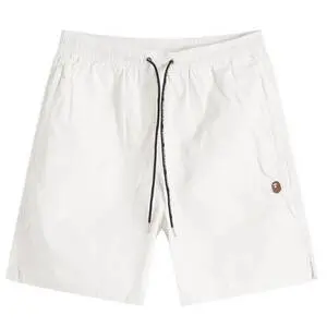 A BATHING APE Ape Head Nylon Beach Shorts - Grey