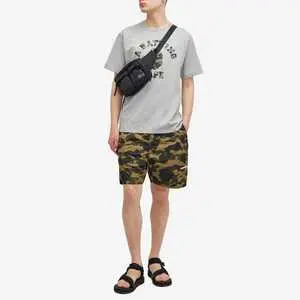 A BATHING APE 1st Camo Nylon Beach Short
