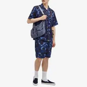 A BATHING APE Colour Camo One Point Beach Short