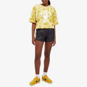 A BATHING APE Color Camo College T-shirt Relax