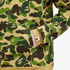 A BATHING APE Abc Camo 2nd Ape Pullover Hoodie