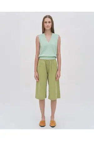Rosetta Getty Merino Wool Sweater Vest