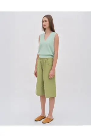 Rosetta Getty Merino Wool Sweater Vest