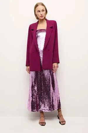 MARIE OLIVER Nalonie Strapless Sequin Dress