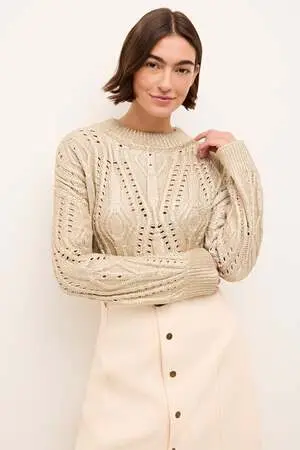 MARIE OLIVER Maxine Metallic Knit Sweater