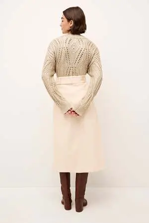 MARIE OLIVER Maxine Metallic Knit Sweater