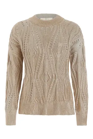 MARIE OLIVER Maxine Metallic Knit Sweater
