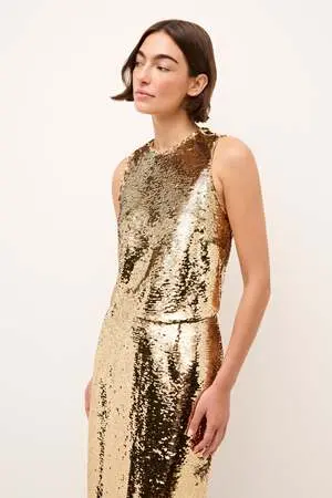 MARIE OLIVER Davis Top - Taupe