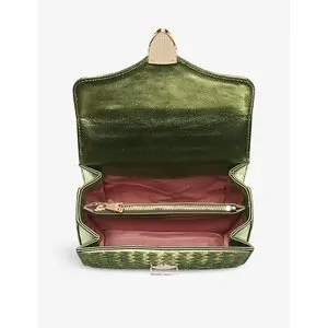 ASPINAL OF LONDON Mayfair Medium Top-handle Bag - Green