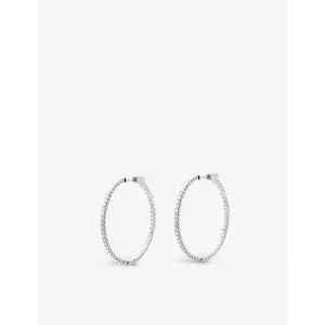 CARAT* LONDON Amaia Medium Hoop Earrings - Silver