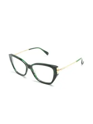 Max Mara Tortoiseshell Cat-eye Frame Sunglasses